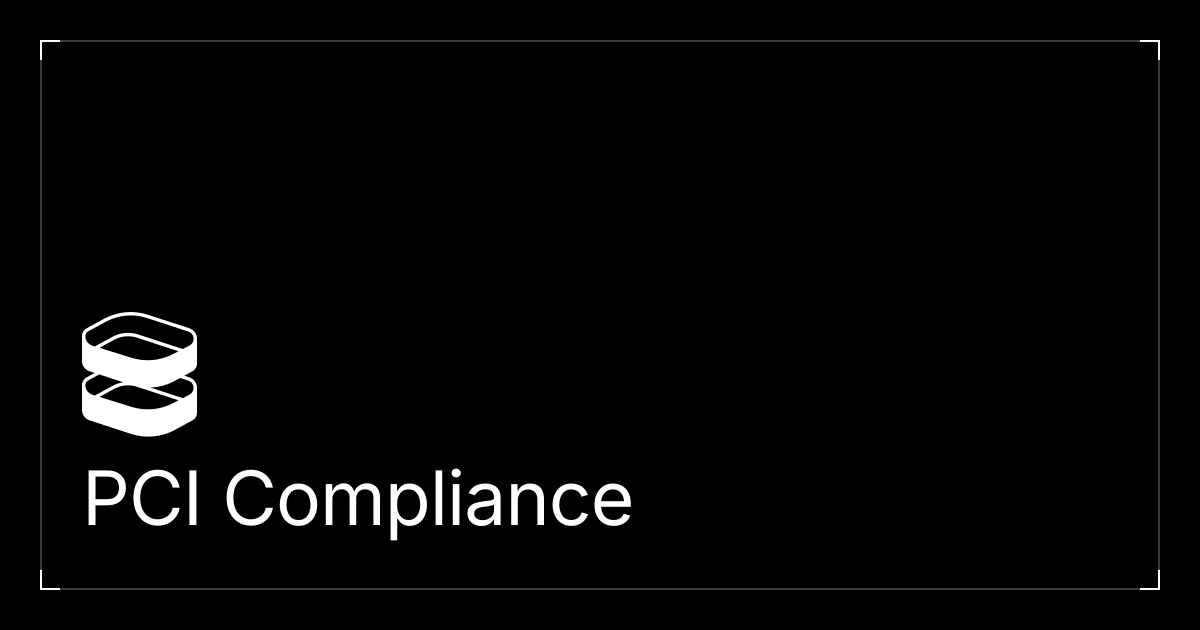 PCI Compliance - Evervault